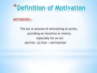 Motivation | PPTX