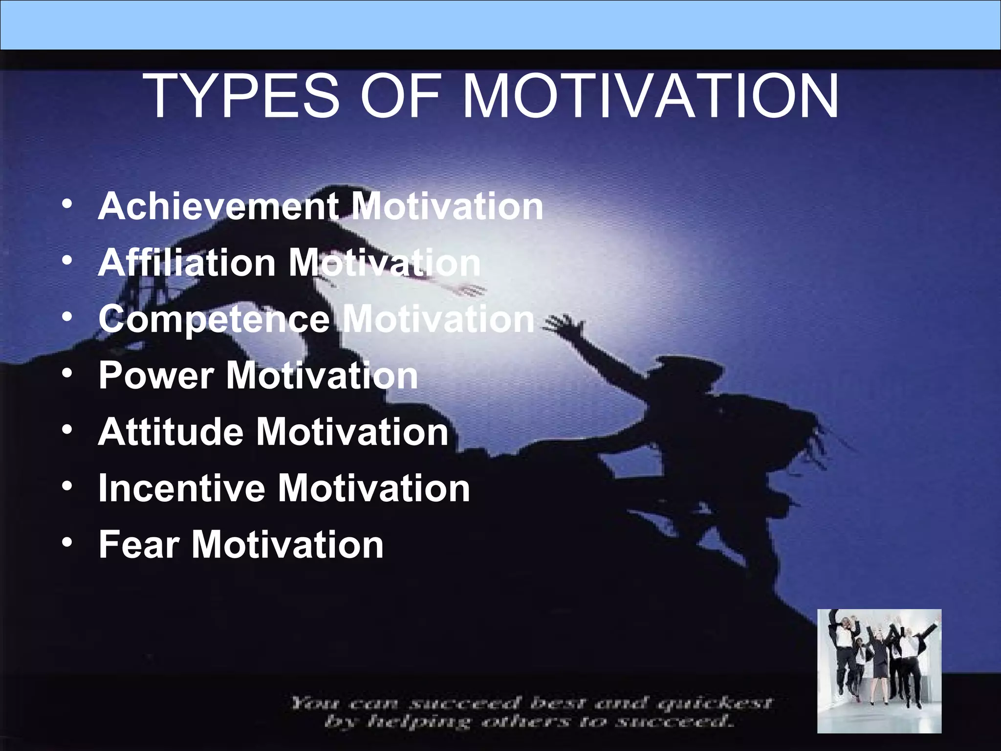 Motivation in management | PPT