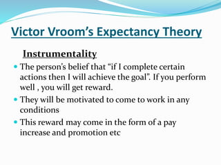 Two factor theory, expectancy theory, equity theory | PPTX