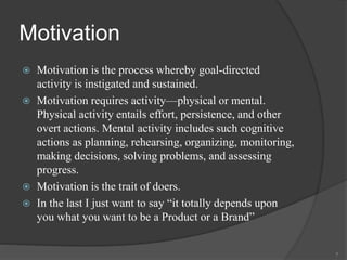 Motivation | PPTX