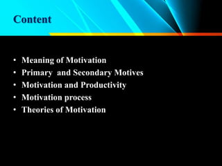 Motivation | PPT