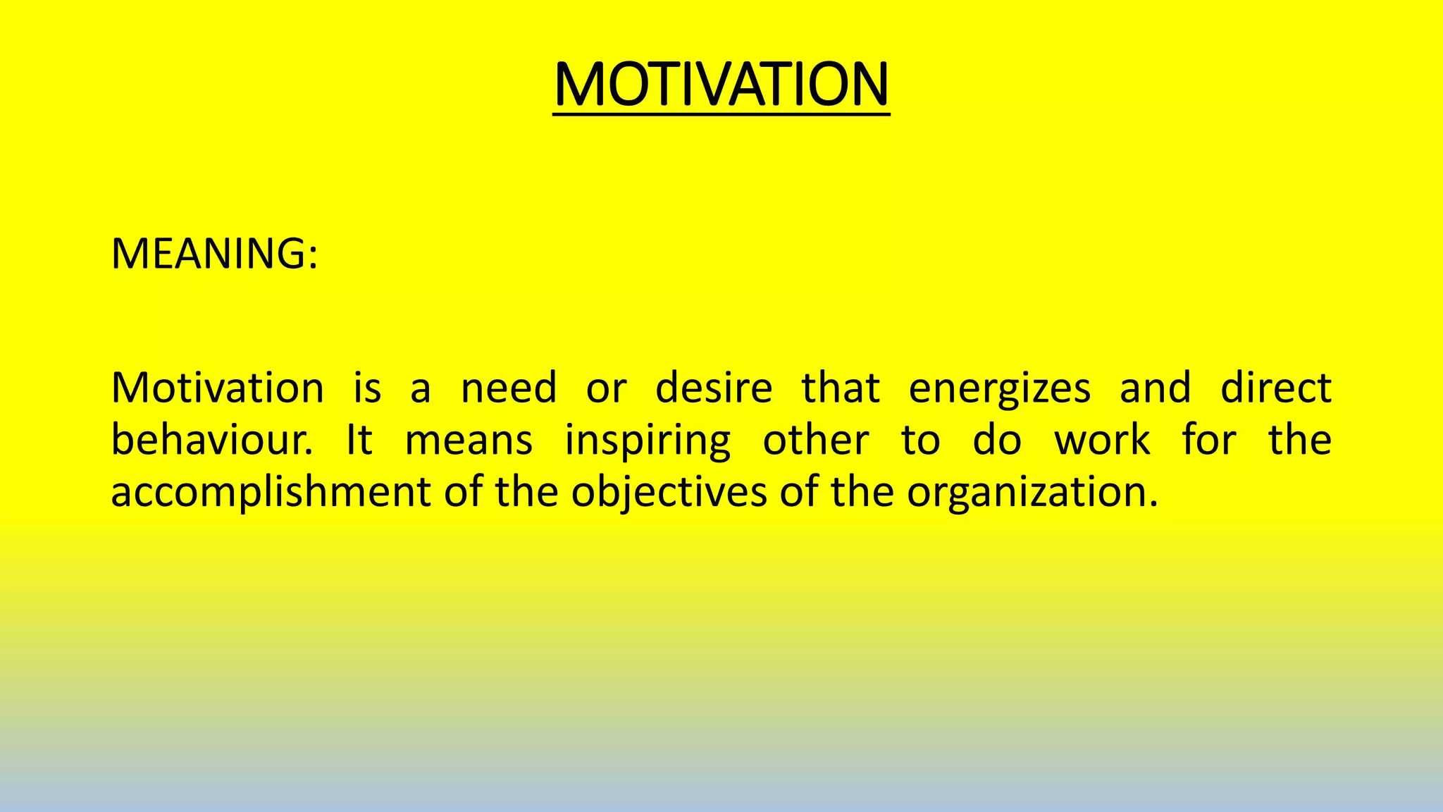 Motivation | PPTX