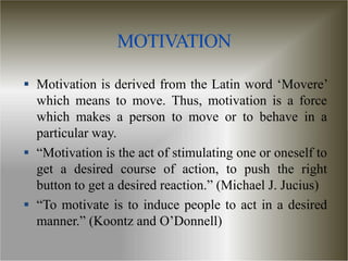 Motivation | PDF