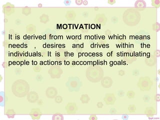 Motivation | PPTX