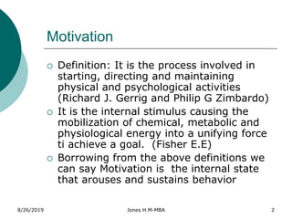 MOTIVATION | PPT