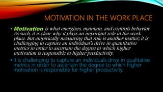 Motivation | PPT