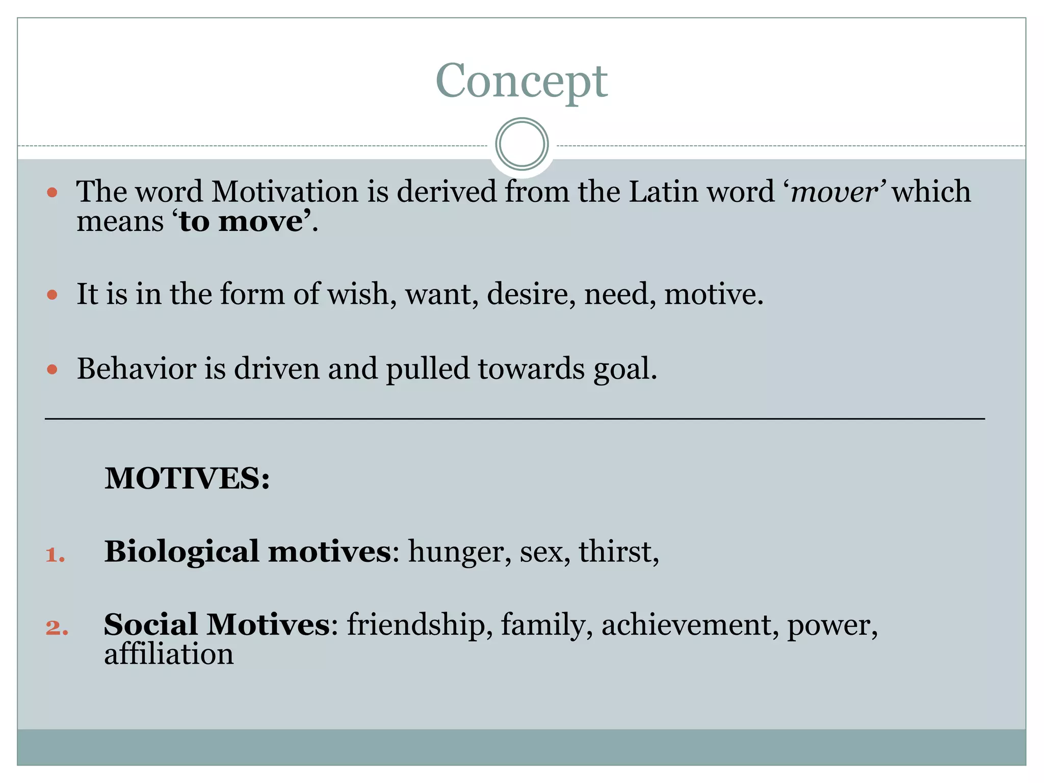 PPT on Human Motivation made By Jyoti Pali, Research Scholar | PPTX