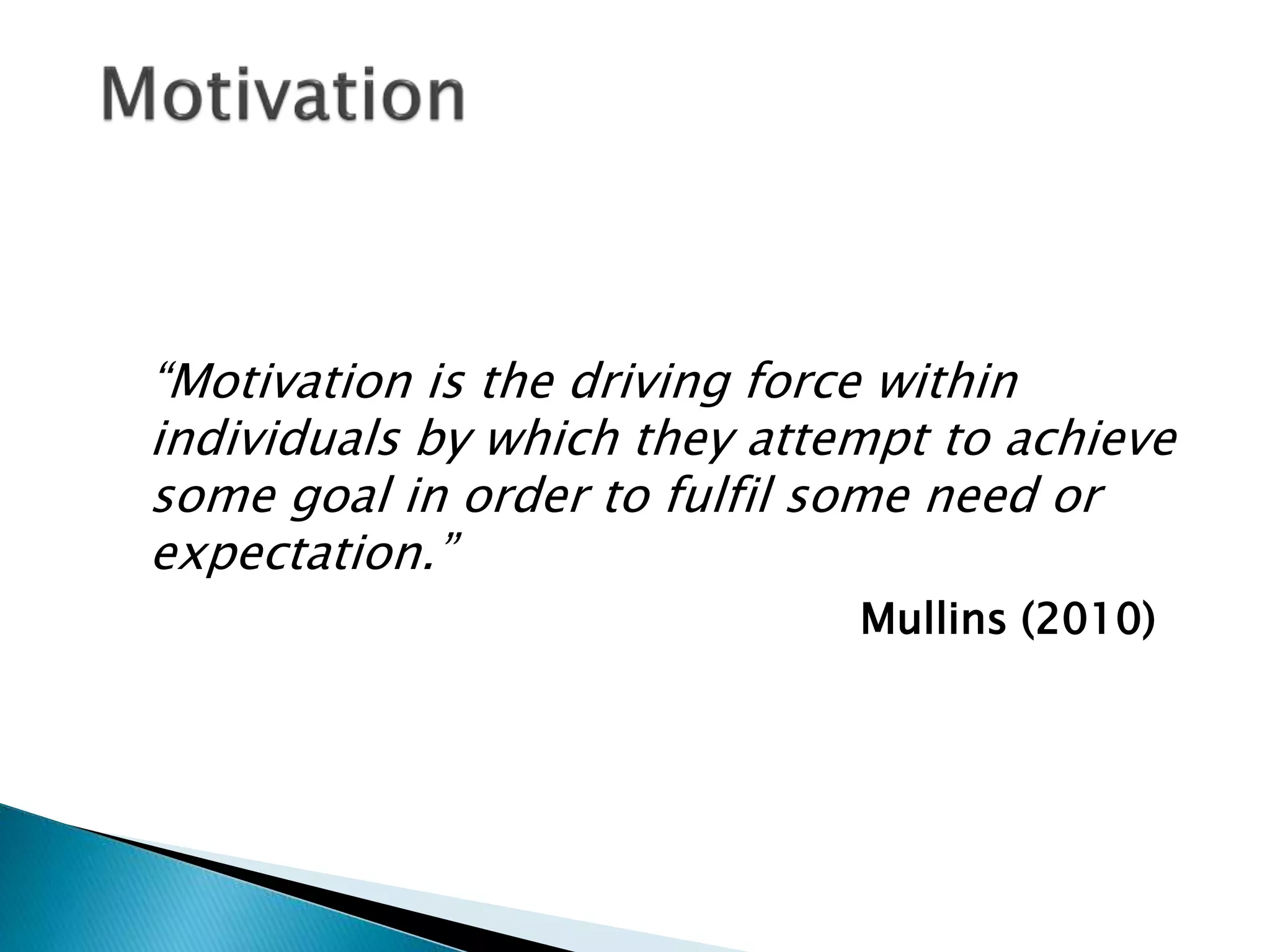 Motivation | PPT | Career Advice | Careers