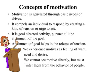 Motivation | PPTX | Science