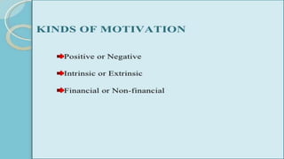 introduction to Motivation | PPTX | Science