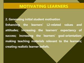 Motivation | PPTX | Educational Assessment | Education