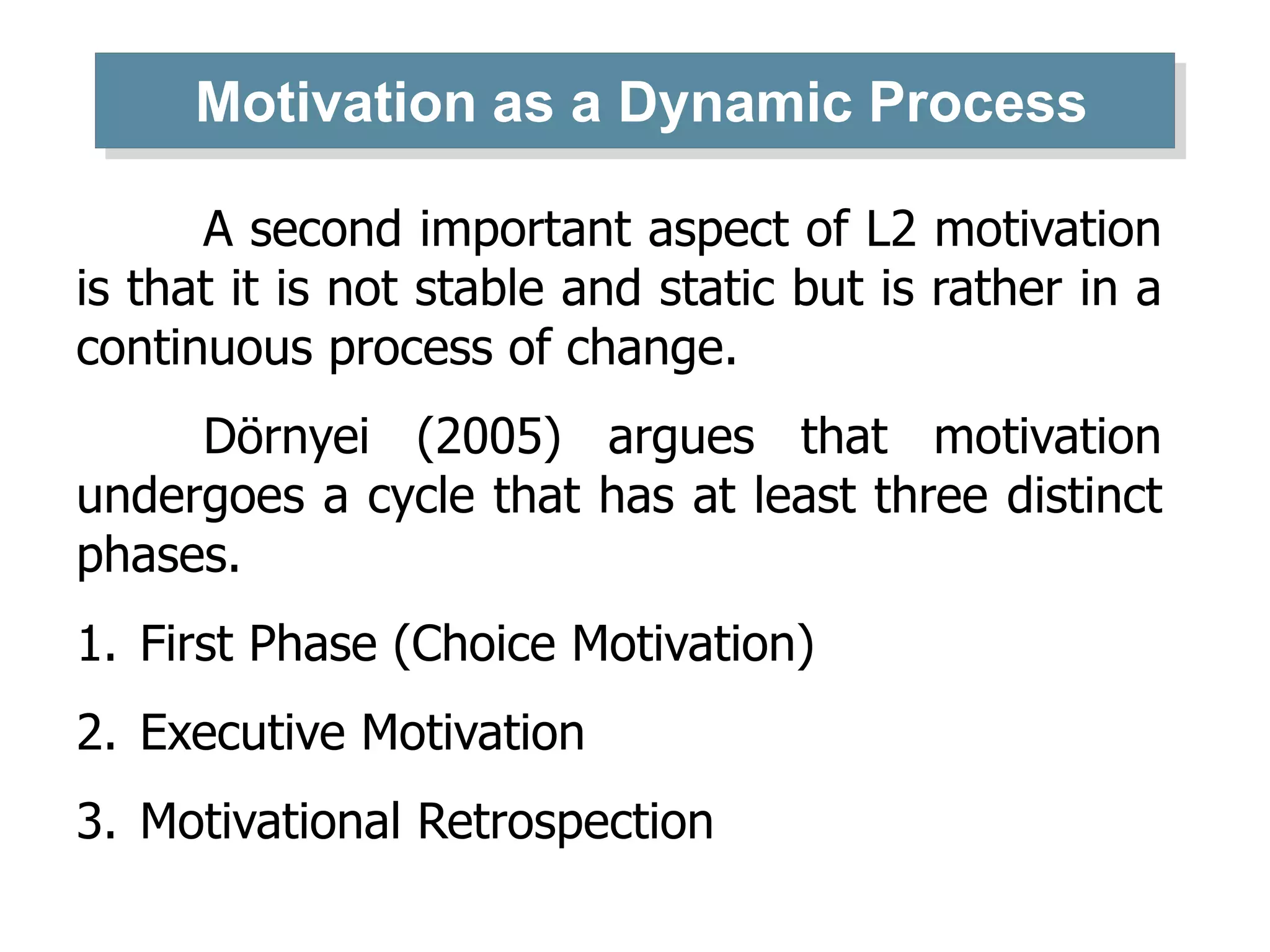 Motivation | PPT