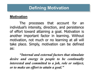 Motivation | PPT