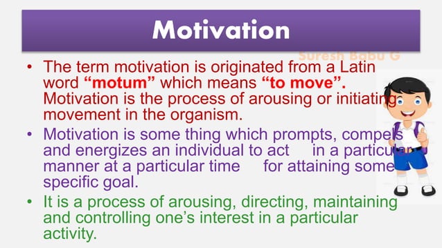 Motivation -Definition, Significance, Types of Motivation ...