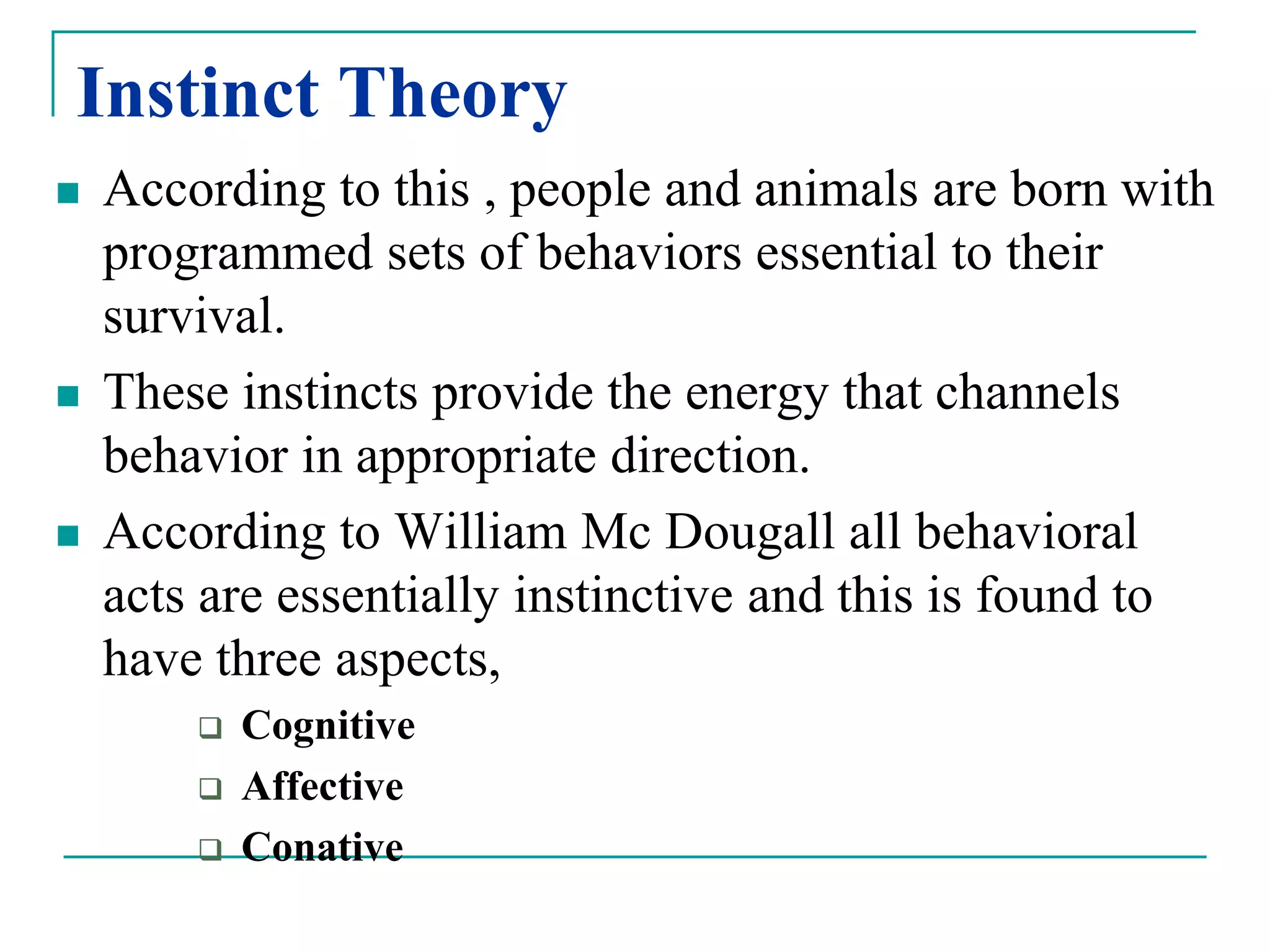 Motivation- Psychology | PPT