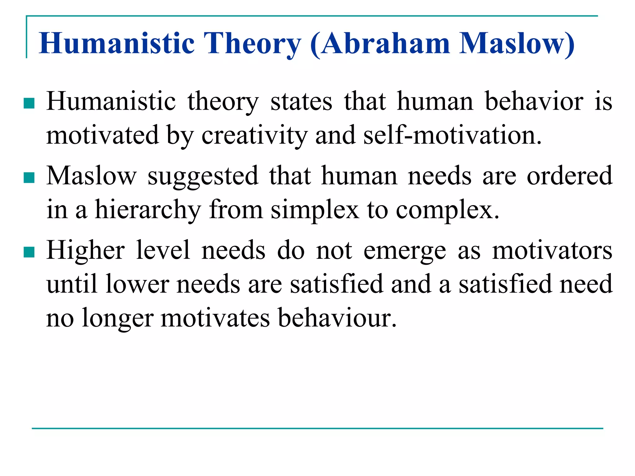 Motivation- Psychology | PPT