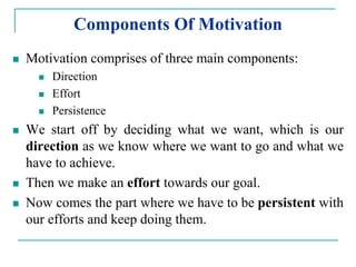 Motivation- Psychology | PPT