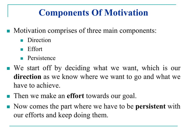Motivation- Psychology | PPT | Family and Relationships