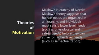 The Psychology of Motivation: Understanding What Drives Us | PPTX ...