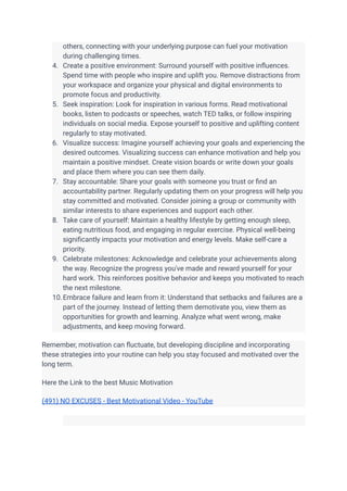 The best Motivation | PDF