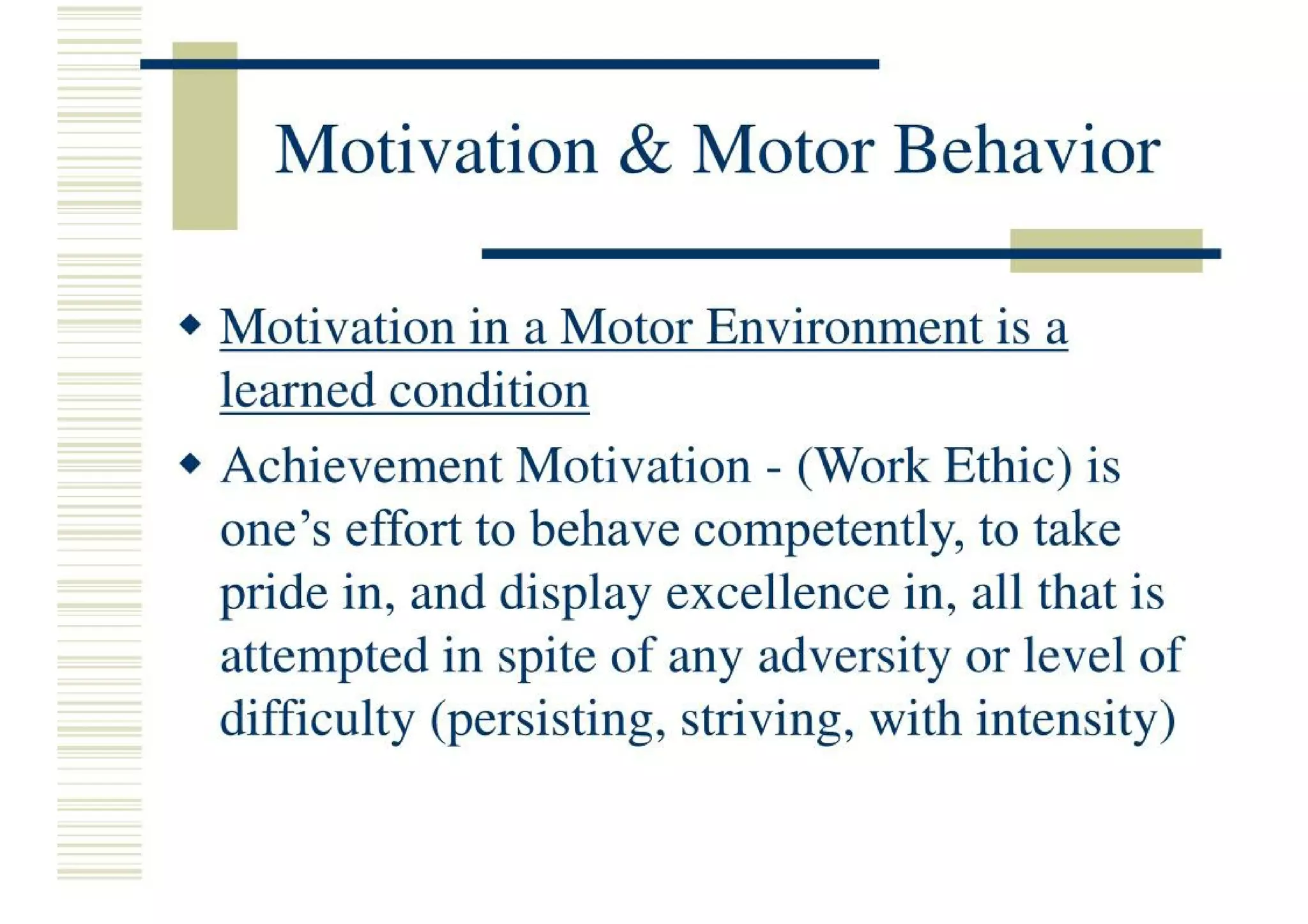 MOTIVATION | PDF