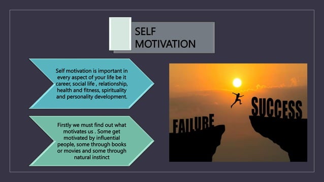 Self Motivation | PPTX | Fitness and Exercise | Healthy Living