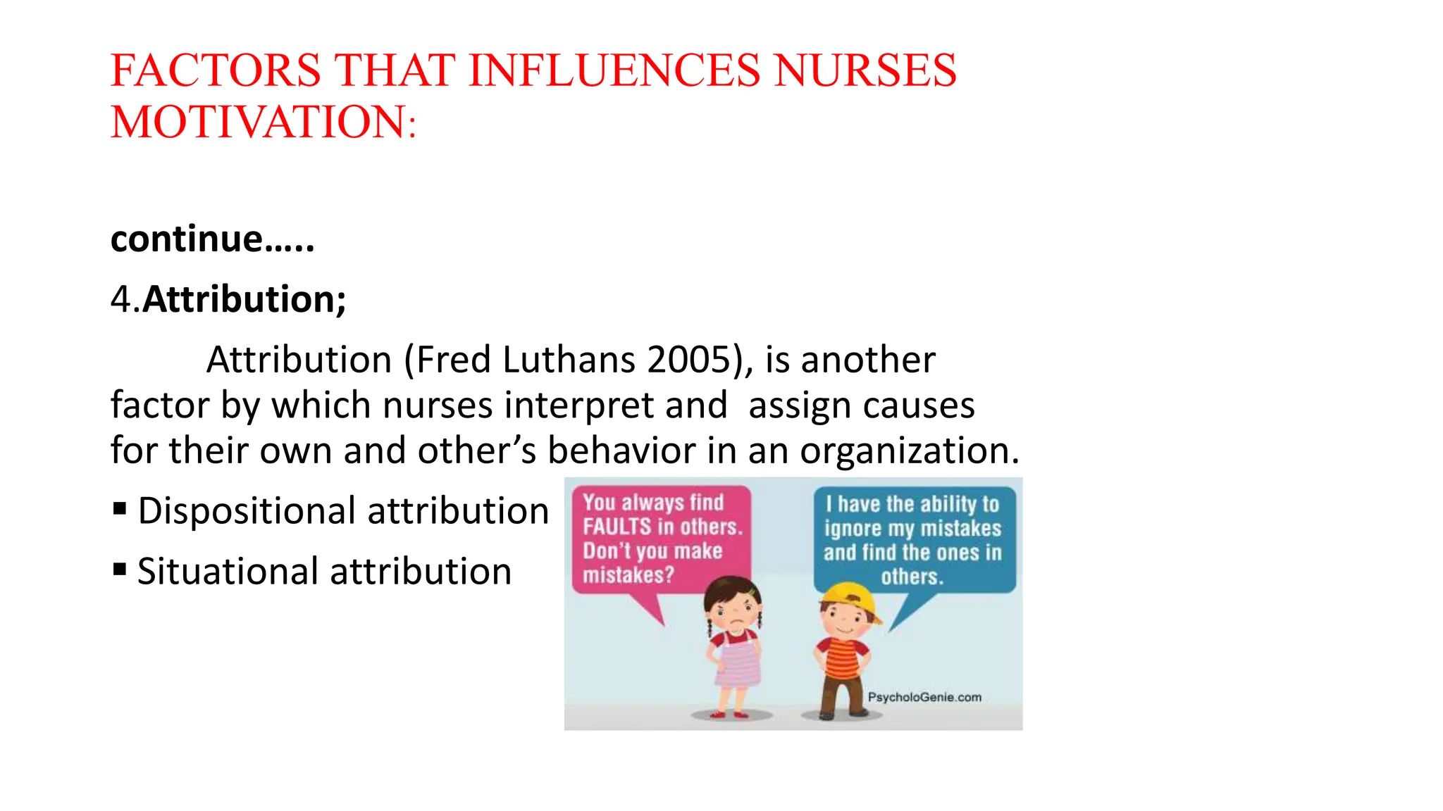 Motivation power point on nursing Management | PPTX