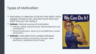 Motivational theories an leadership skills | PPTX