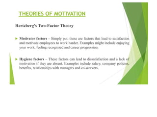 MOTIVATION definition, functions and management pptx | PPTX