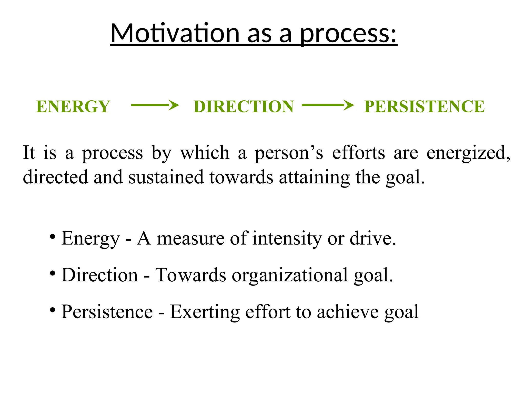 the motivation principles of managementppt | PPT