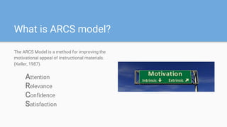 Motivation - ARCS Model | PPTX