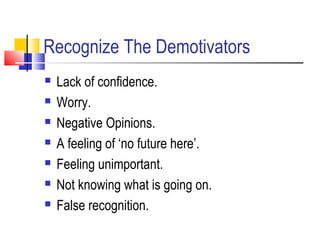 Motivation at work | PPT