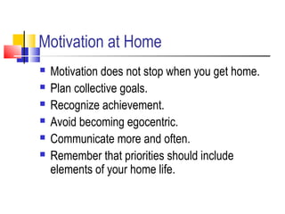 Motivation at work | PPT
