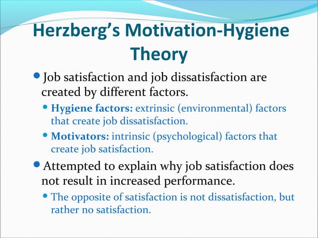 Motivation - Early & contemporary theories of motivation | PPT