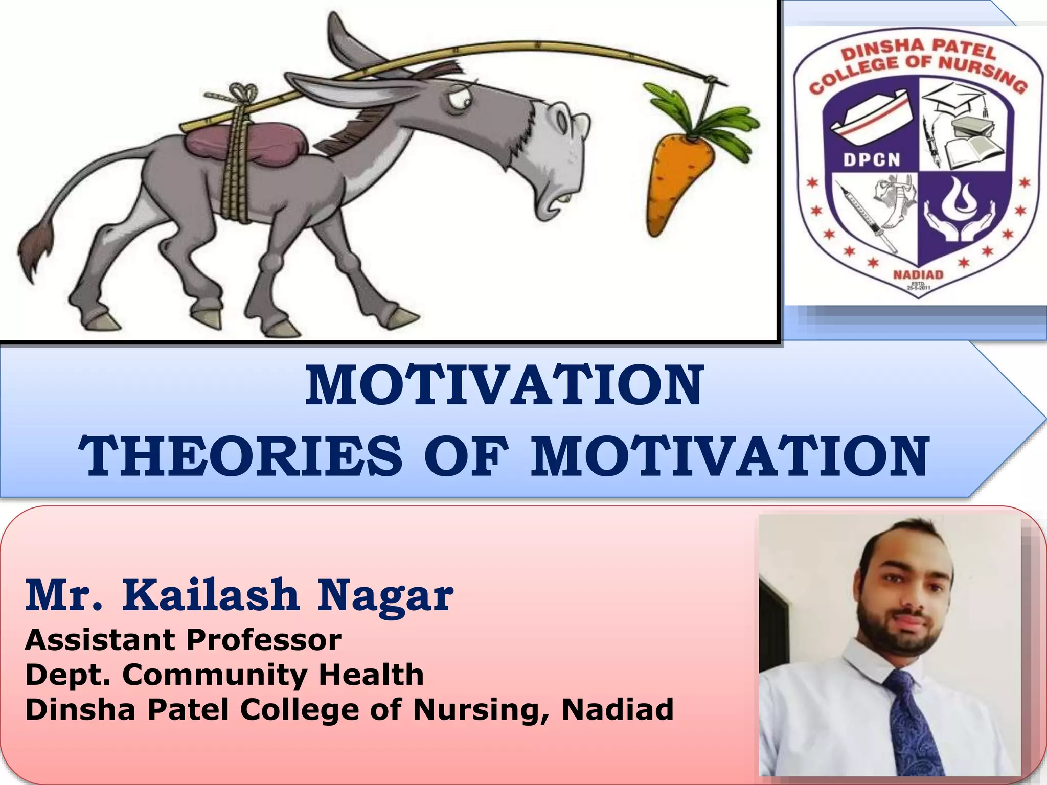 Motivation and Theories of Motivation | PPT