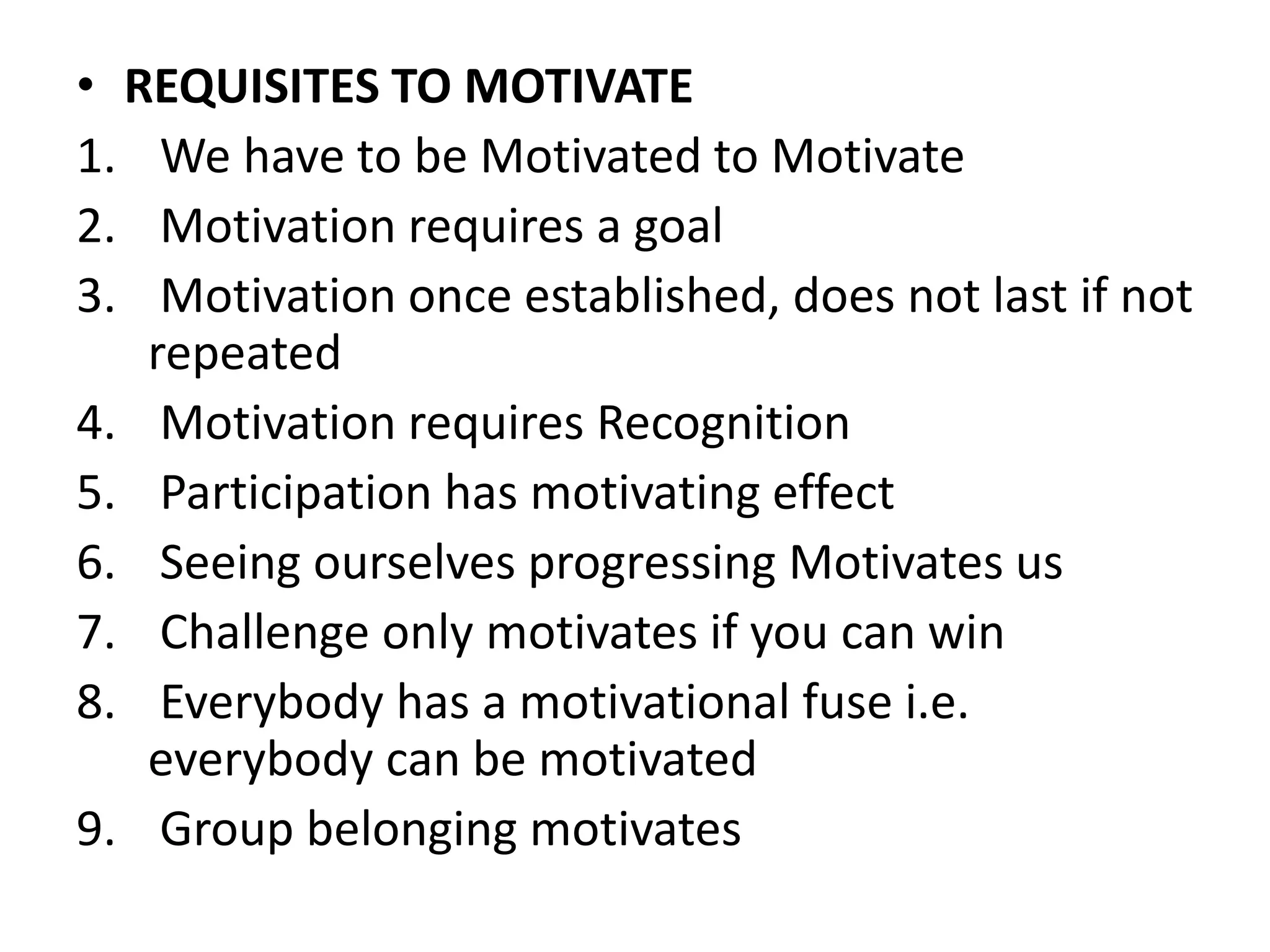 Motivation and Theories of Motivation | PPT