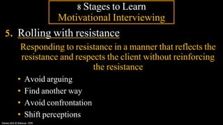 Motivational Interviewing - Dr Hatem Abd Al-Rahman | PPTX
