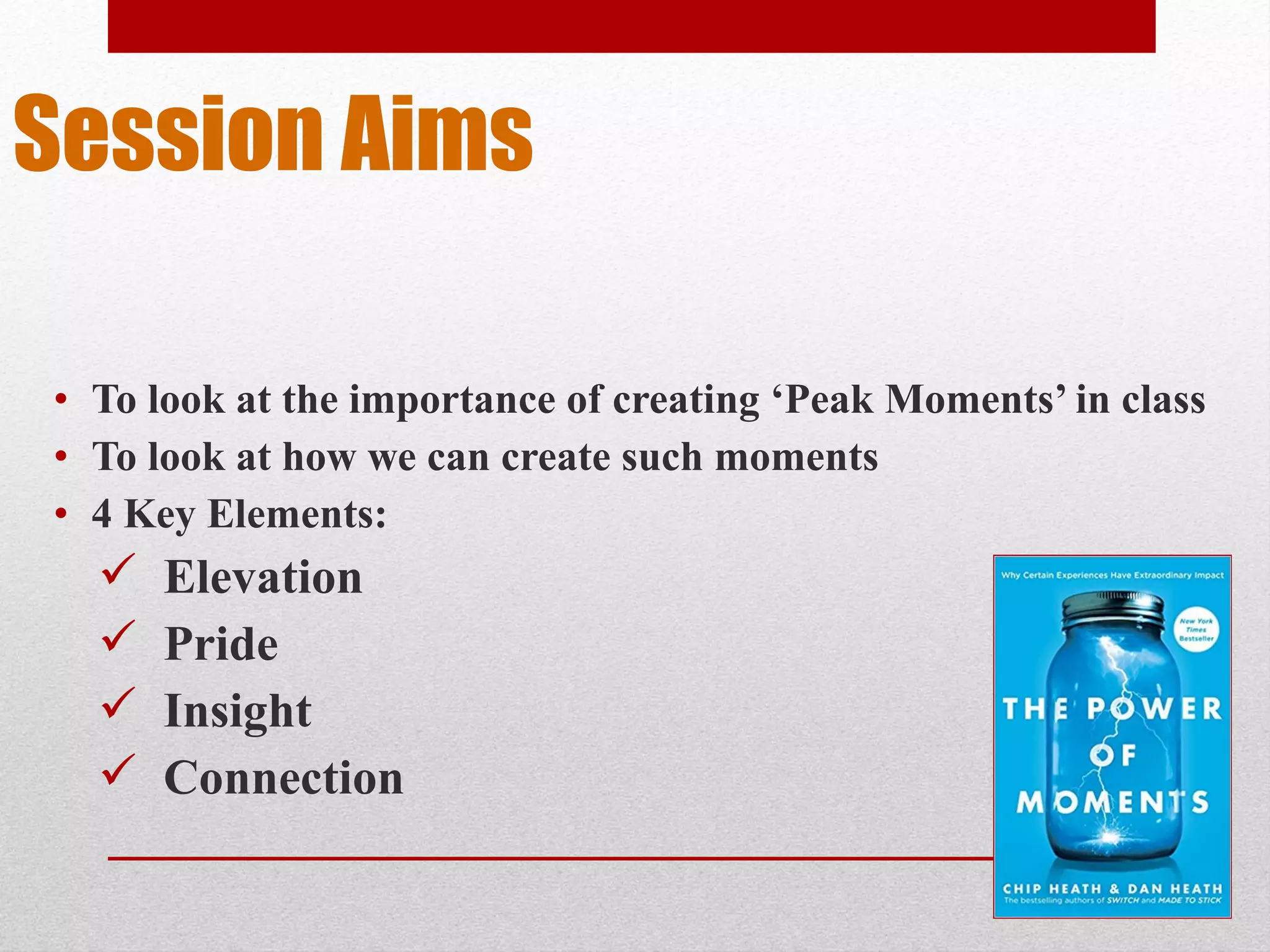 Motivation - Peak Moments | PPT