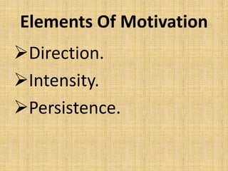 Motivation ppt | PPTX