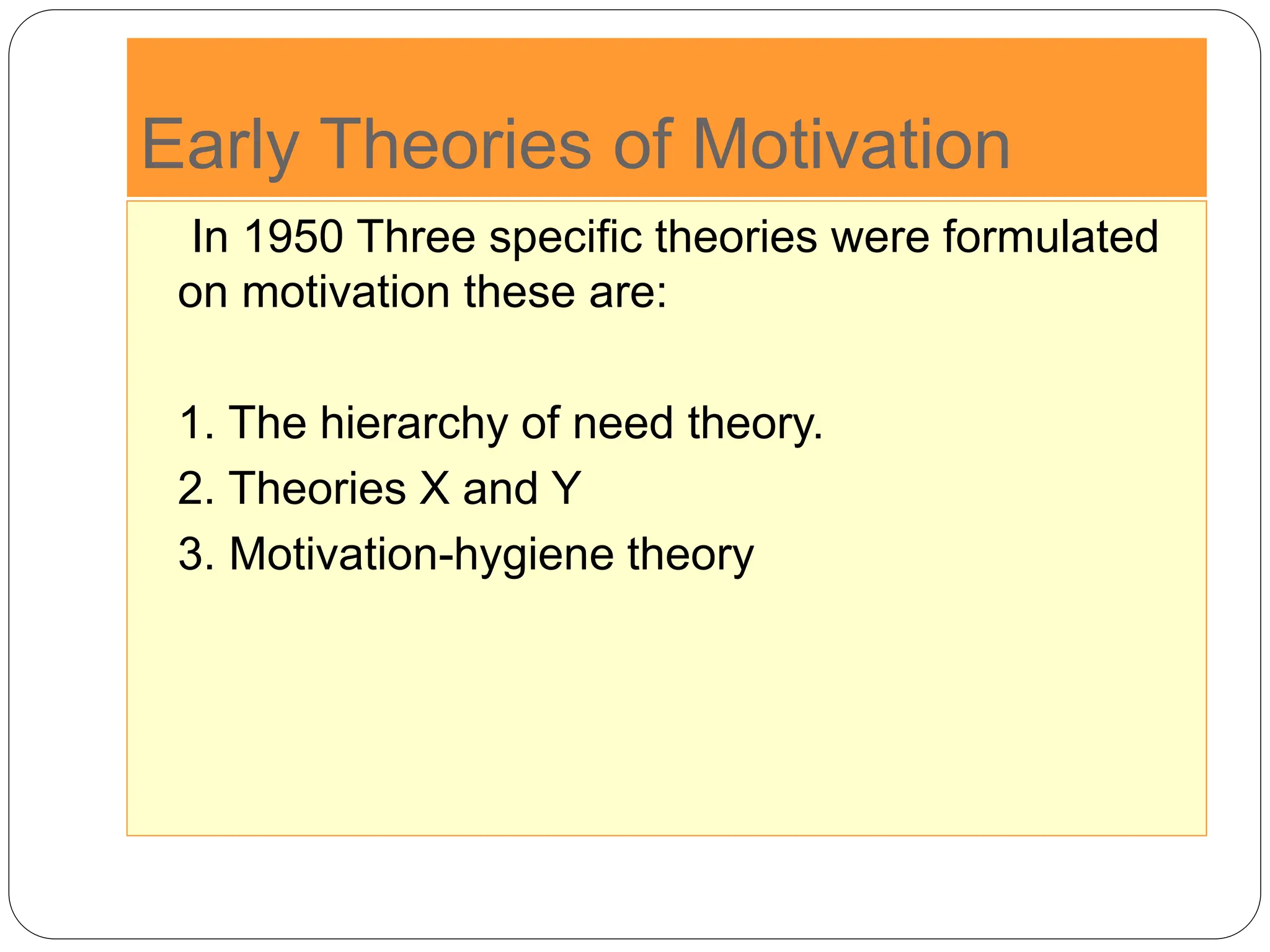 PPT ON MOTIVATION MASLOW THEORY OF MOTIVATION | PPT
