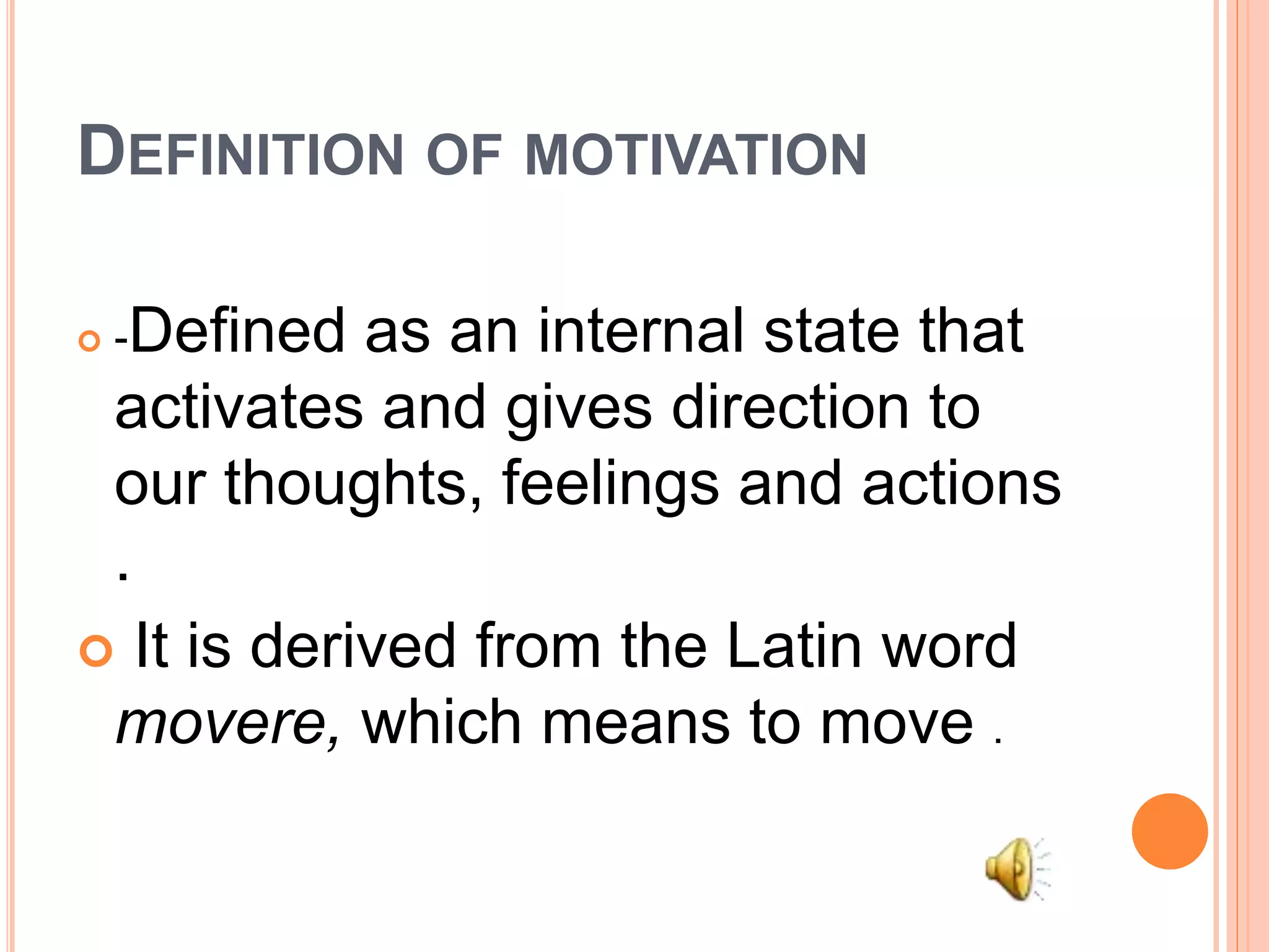 Motivation1 psychology | PPTX