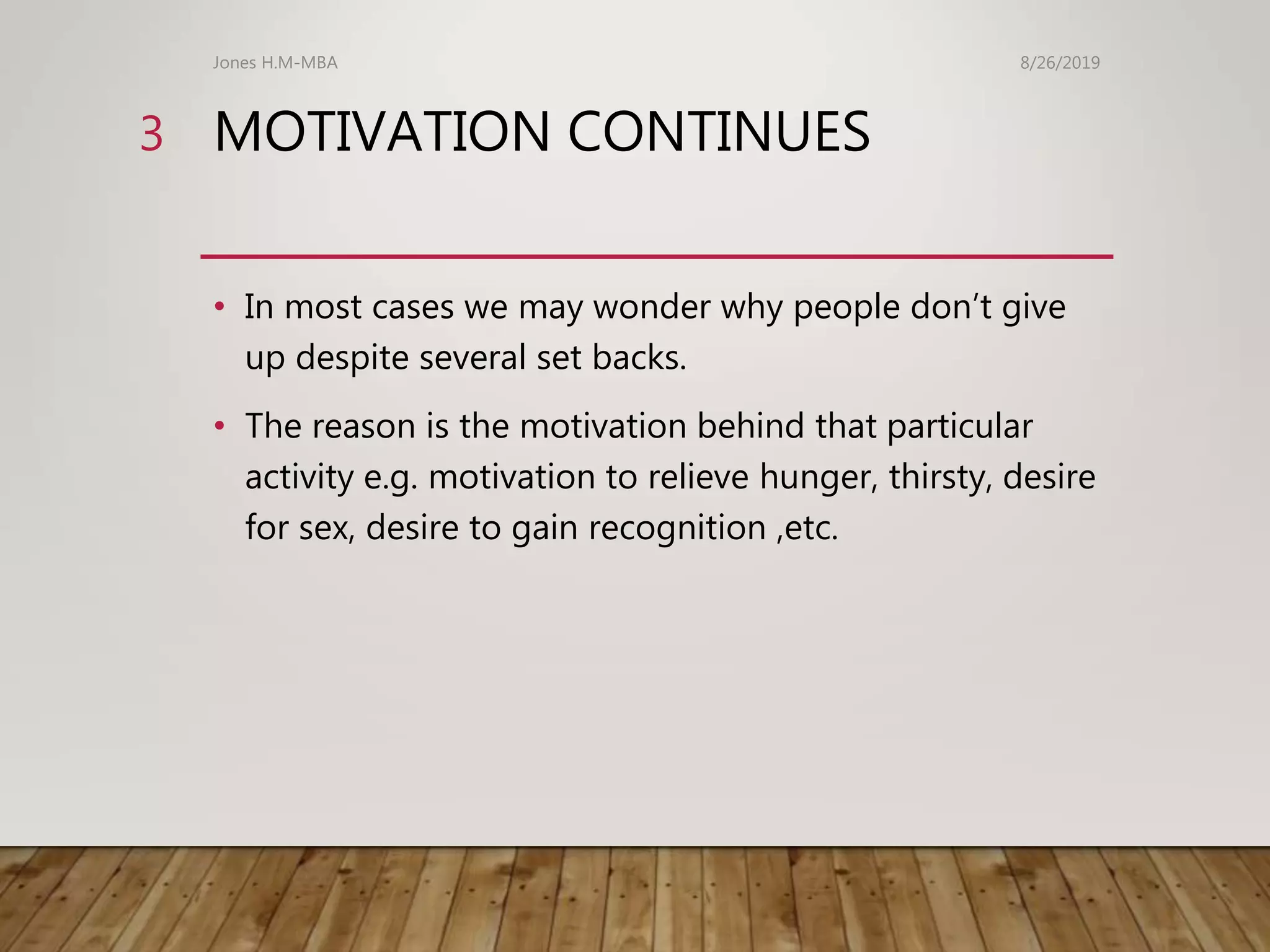 MOTIVATION | PPT