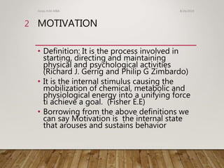 MOTIVATION | PPT