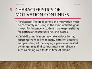 MOTIVATION | PPT