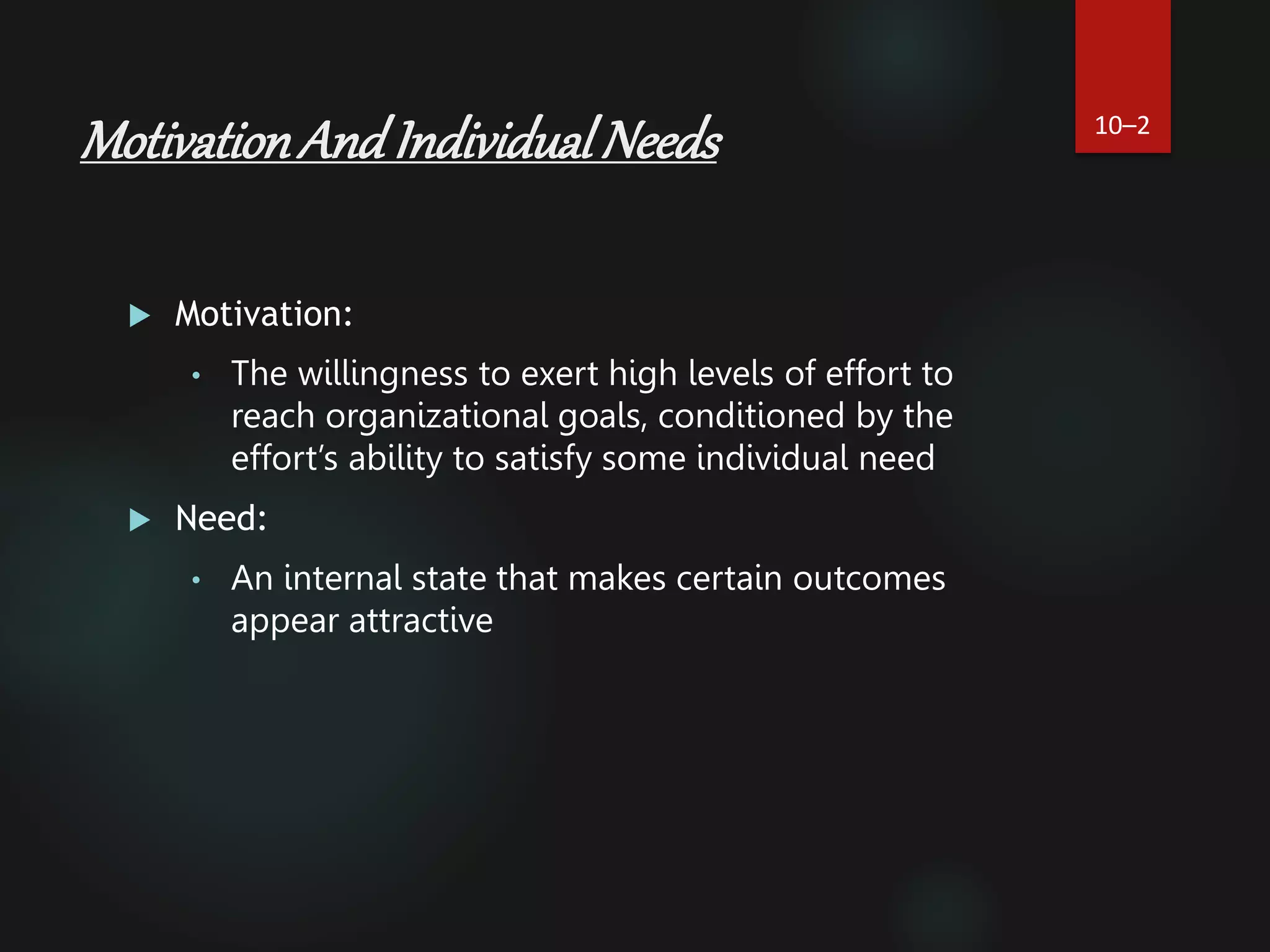 Motivation Theories | PPT