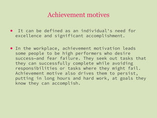 motivation | PPTX