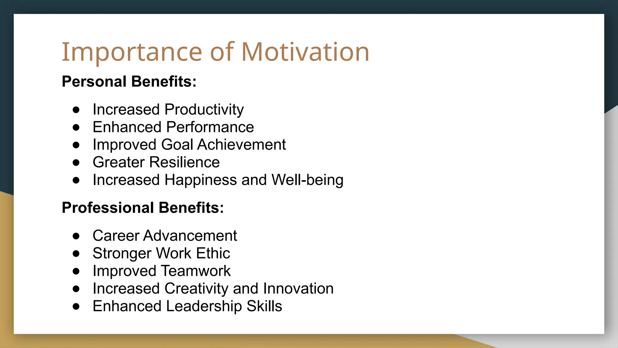 Understanding Human Motivation by Arobindu Dash | PPT