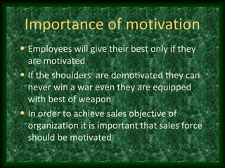 Motivation a driver of performance (1) | PPT