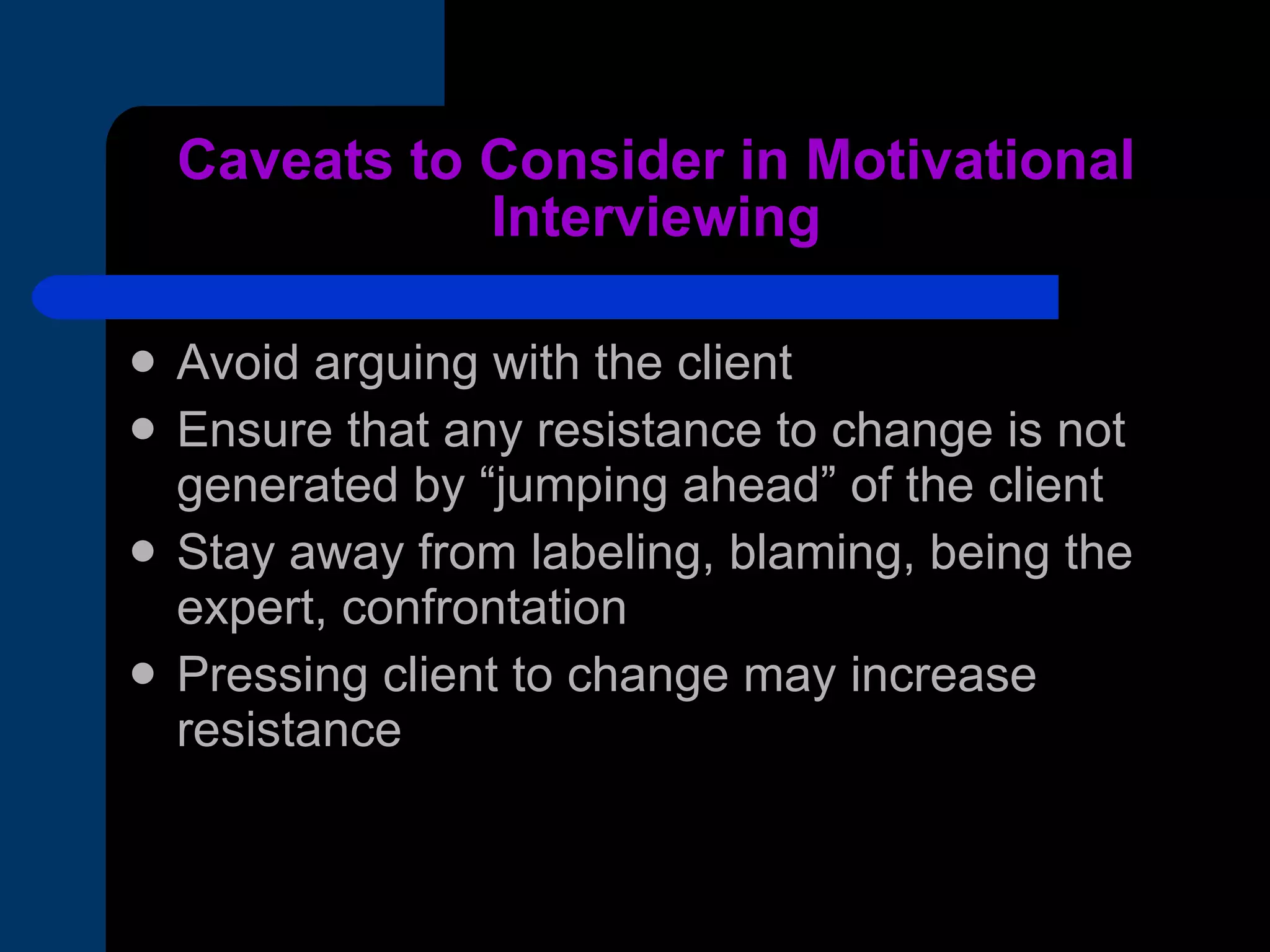 Motivational Interviewing | PPT