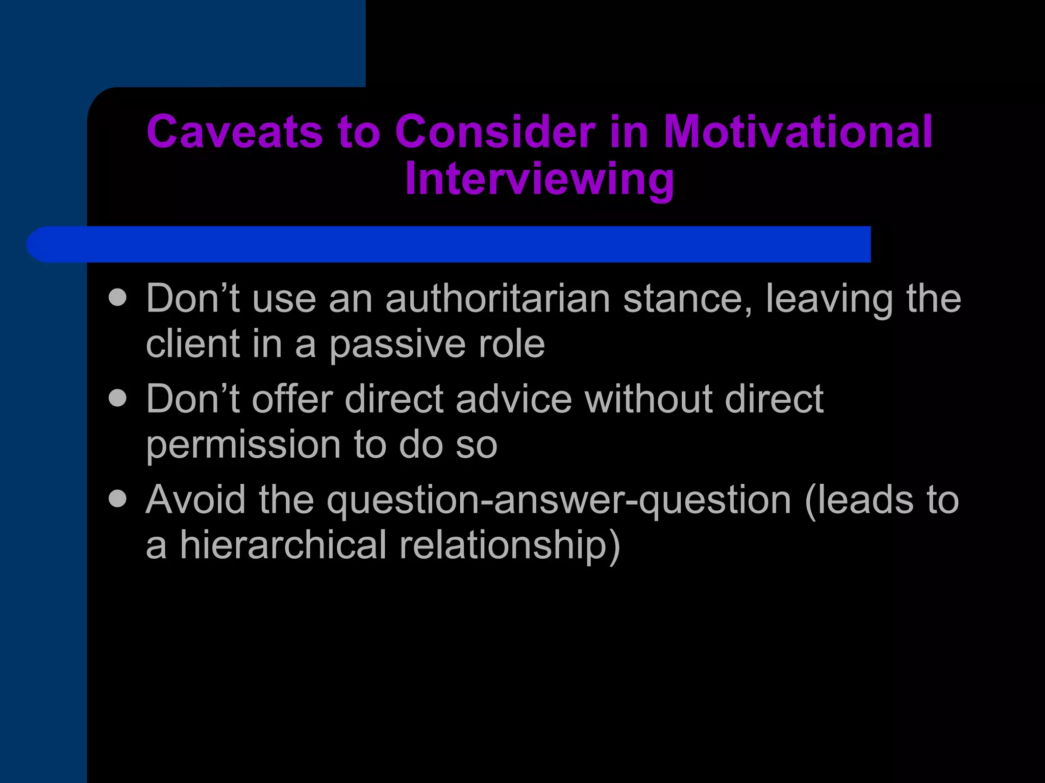 Motivational Interviewing | PPT
